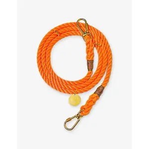 FOUND MY ANIMAL Small Rope Nylon Dog Lead - Orange