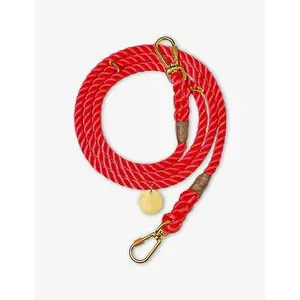 FOUND MY ANIMAL Large Rope Nylon Dog Lead - Red