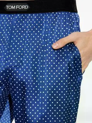 TOM FORD Polka-dot Pattern Pyjama Pants