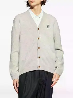 Maison Kitsuné Logo-patch Cardigan