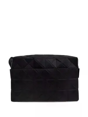 Issey Miyake Geometric-pattern Shoulder Bag - Black