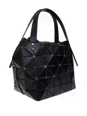 Issey Miyake Geometric Panelled Tote Bag - Black
