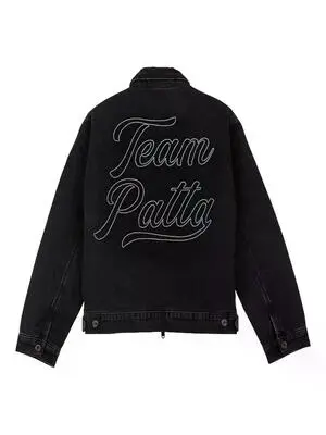 PATTA Zip-fastening Logo-embroidered Jacket