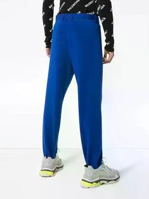 Balenciaga Zip Front Stirrup Leg Sweatpants