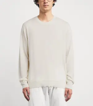 Eleventy Cashmere Crew-neck Sweater