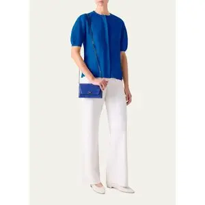 Akris Finnian Wide-leg Denim Pants