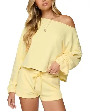 Edikted Off The Shoulder Sweatshirts Hoodies For Women