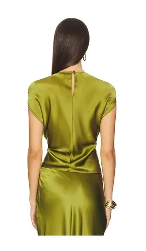 THE SEI High Neck Drape Top