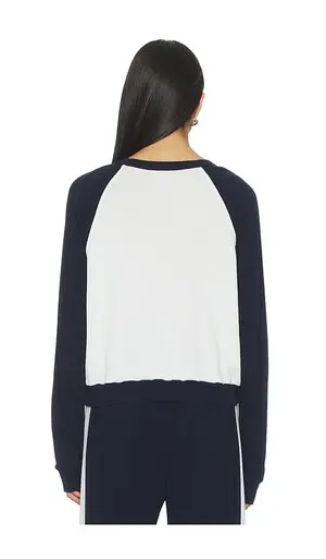 Michael Lauren Siri Colorblock Raglan Pullover Top