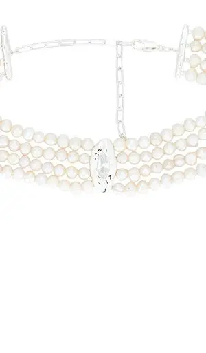 Ettika Liquid Luxe Pearl Statement Choker