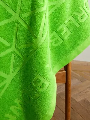 Orlebar Brown Lamborghini Embossed Organic Cotton-terry Beach Towel
