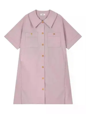 STUDIO TOMBOY Button-down Shirt Dress With Pockets