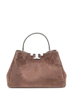 Tory Burch Eleanor Suede Medium Bag - Brown