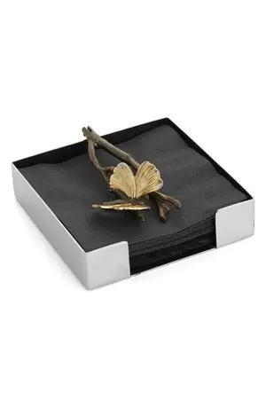 Michael Aram Cocktail Napkin Holder - Butterfly Ginkgo