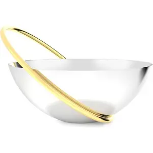 ANNA NEW YORK Ring Fruit Bowl - Silver And Gold