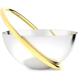 ANNA NEW YORK Ring Nut Bowl - Silver And Gold