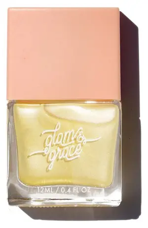 GLAM & GRACE Nontoxic Nail Polish - Lemonade