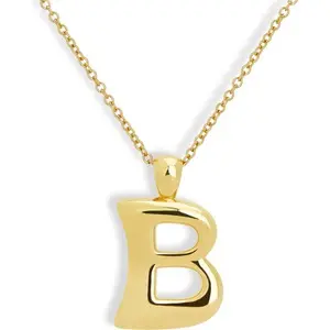 MOD + JO Blake Bubble Letter Pendant Necklace - B