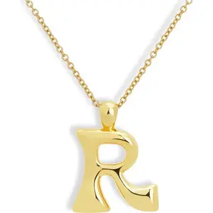 MOD + JO Blake Bubble Letter Pendant Necklace - R