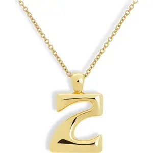 MOD + JO Blake Bubble Letter Pendant Necklace - Z