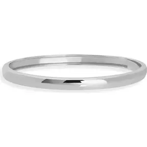 MOD + JO Tate Dome Bangle - Silver