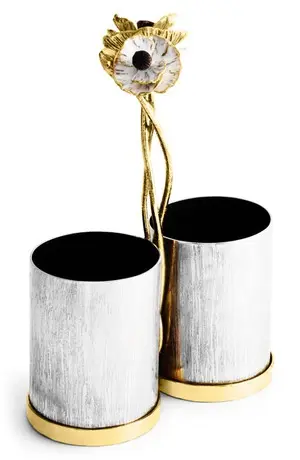 Michael Aram Anemone Cutlery Caddy