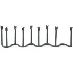 THE FLORAL SOCIETY Beacon Menorah - Black