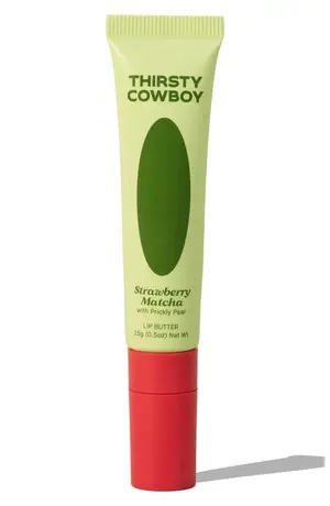 THIRSTY COWBOY Lip Butter - Strawberry Matcha