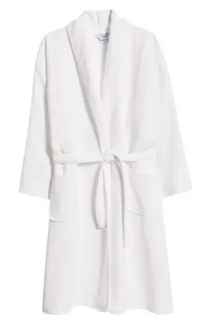 WEEZIE Gender Inclusive Long Spa Robe - White