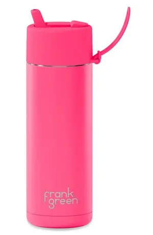FRANK GREEN 20-ounce Reusable Bottle Neon Pink