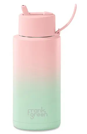 FRANK GREEN 34-ounce Water Bottle Blushed/mint Gelato