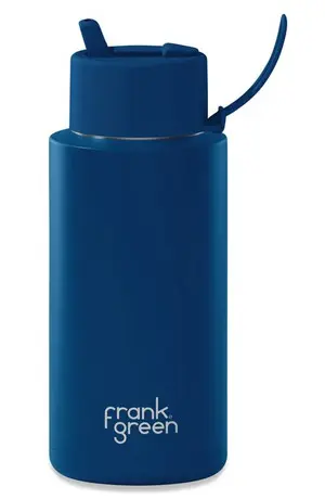 FRANK GREEN 34-ounce Water Bottle Deep Ocean