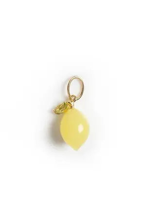 LOCAL ECLECTIC Solid 9k Gold Foodie Charm - Lemon