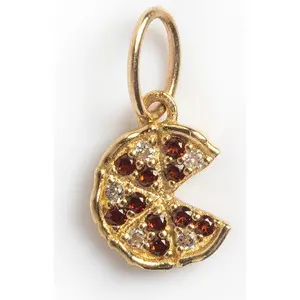 LOCAL ECLECTIC Solid 9k Gold Foodie Charm - Pizza