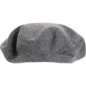 LOST PATTERN Bon Chic Wool-blend Beret - Grey