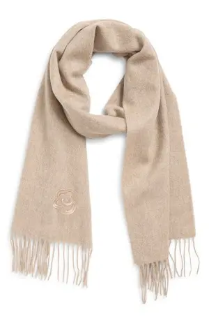 LOST PATTERN Lost In Warmth Cashmere Scarf - Light Brown