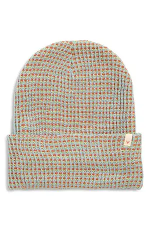 VERLOOP Simple Grid Beanie - Stone Blue