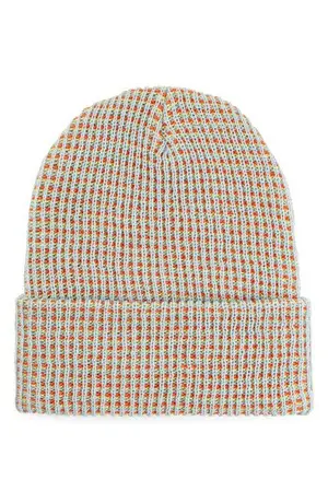 VERLOOP Simple Grid Beanie - Stone Blue