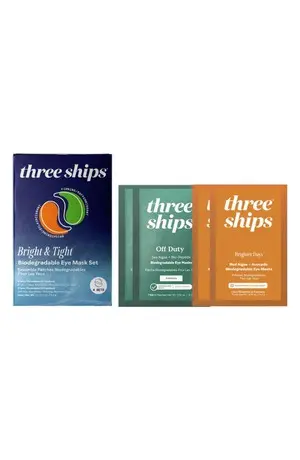 THREE SHIPS Bright Tight Biodegradable Eye Mask Quartet Kit - No Color