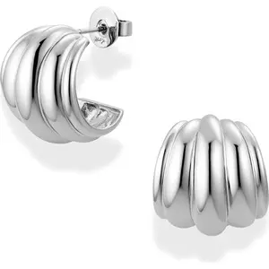 MOD + JO Colbie Hoop Earrings - Silver