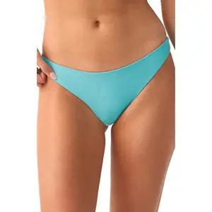 PQ Ruched Bikini Bottom - Saltwater