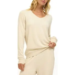 THREADS 4 THOUGHT Edwina Fleece Sweatshirt - Tapioca