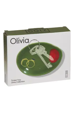 DOIY Olive Trinket Tray