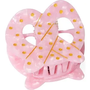 DOIY Pretzel Claw Clip - Pink