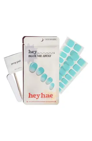 HEYHAE Sun-cured Gel Nail Strips - Blue Me Away