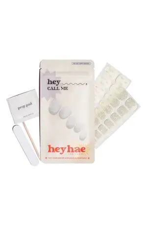 HEYHAE Sun-cured Gel Nail Strips Call Me