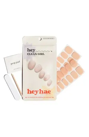 HEYHAE Sun-cured Gel Nail Strips - Clean Girl