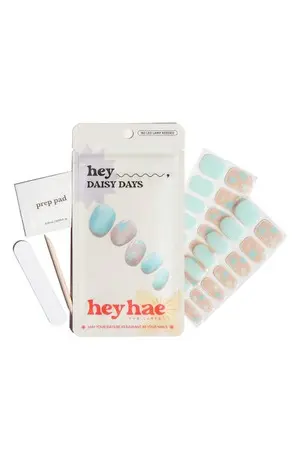HEYHAE Sun-cured Gel Nail Strips Daisy Days