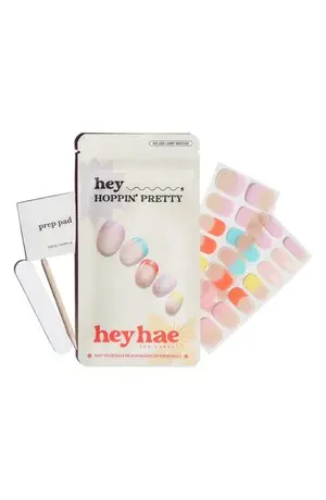 HEYHAE Sun-cured Gel Nail Strips - Hoppin Pretty