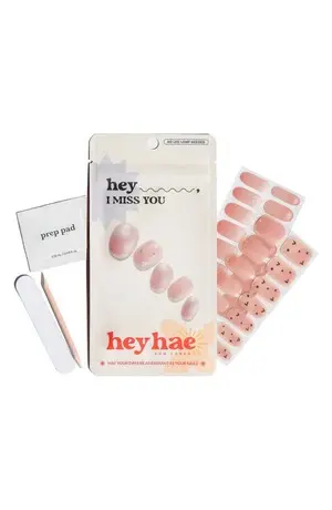 HEYHAE Sun-cured Gel Nail Strips - I Miss You